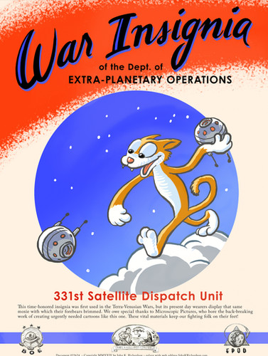 Artifact from the Future - Satellite Dispatch Insignia - John ...