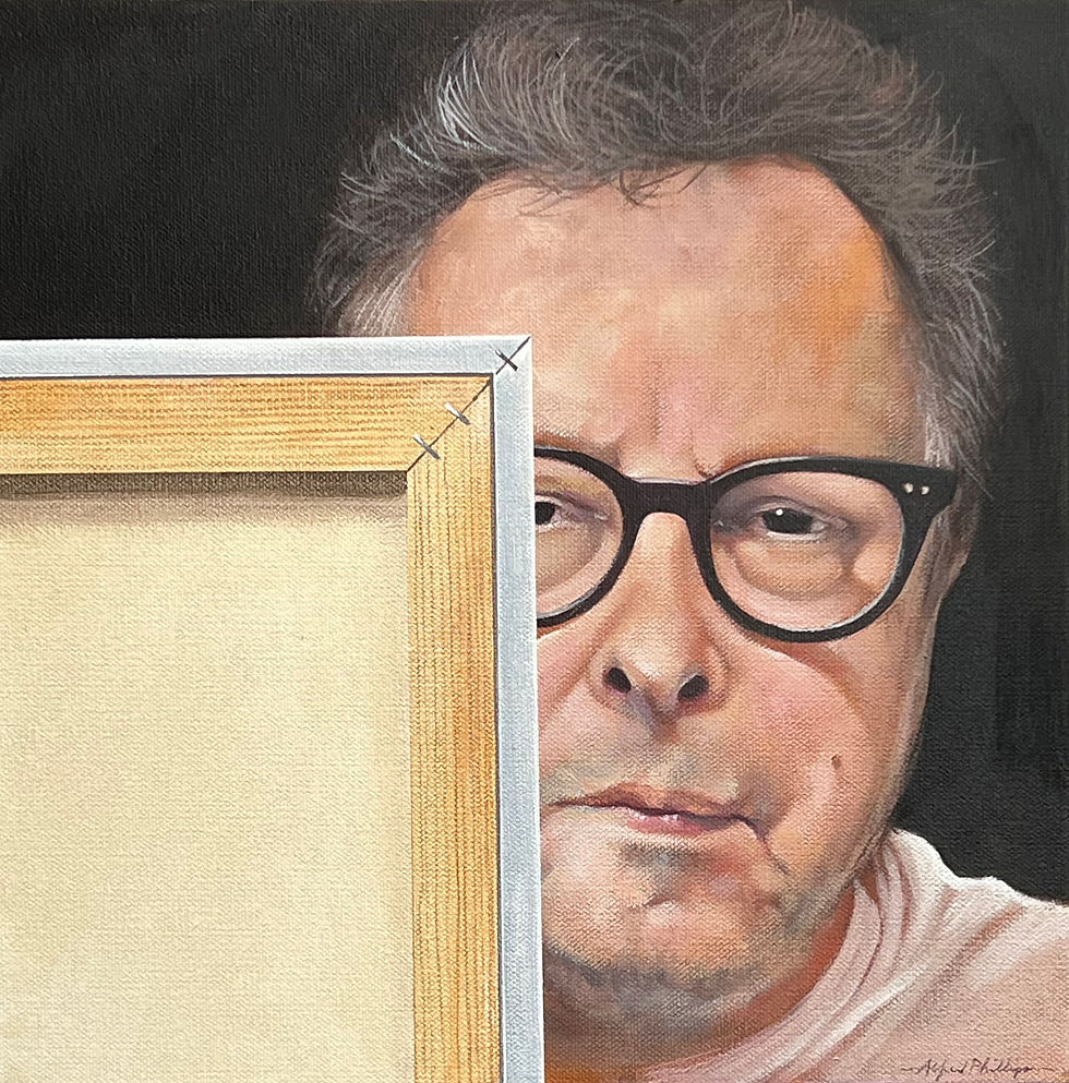 Self Portrait Alfred Phillips - Alfred Phillips | gfaa
