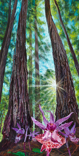 Fairies and the Giants- Original | Lucy Liew Art