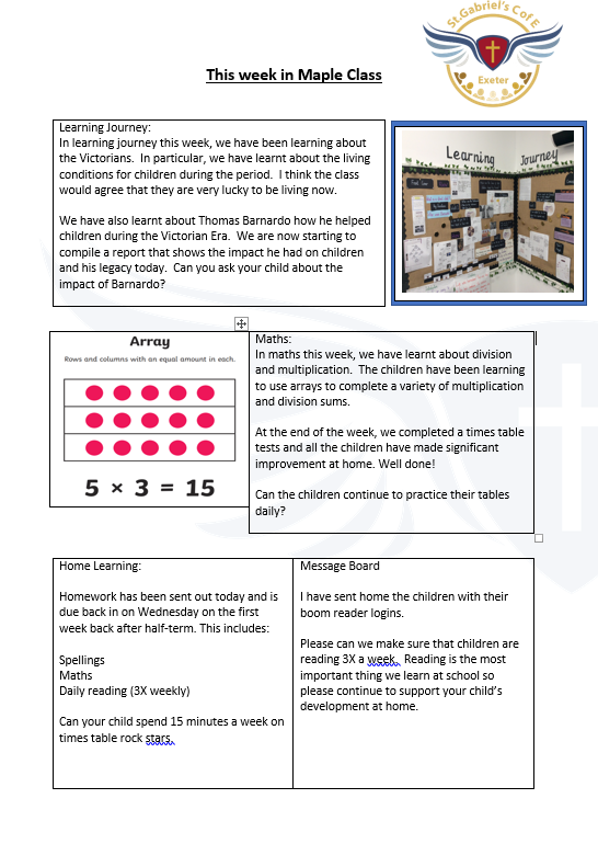 29.11.2024 - This Week in Maple Class