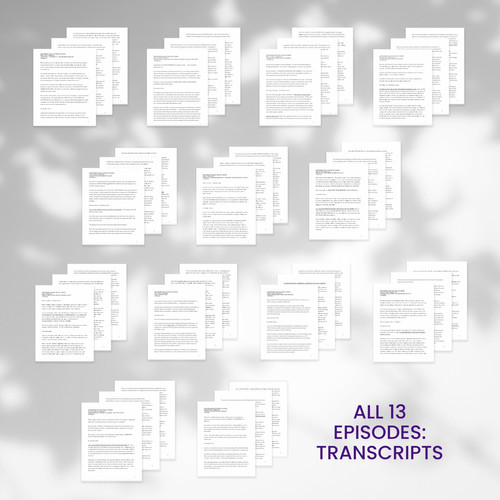 Episodes #1-13 Podcast Transcripts | Sandy Cowen