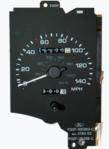 87-90 Mustang 140 MPH Speedometer | ASC McLaren