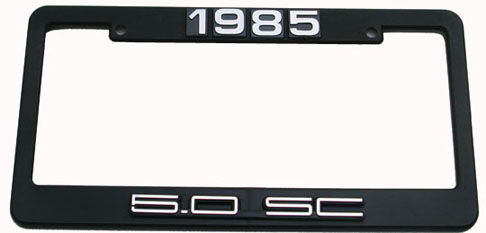 5.0 SC license plate frame | ASC McLaren