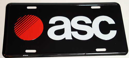 ASC License Plate | ASC McLaren