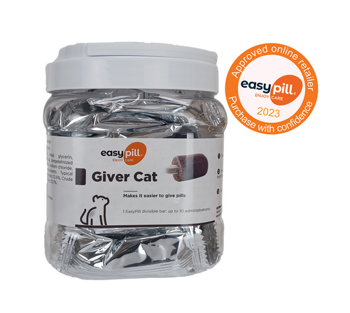 EasyPill Giver Cat "Cat Putty Tub (30 bars) | Purely Animal