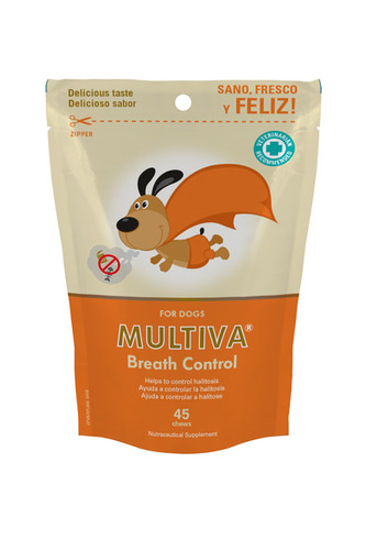 Multiva Breath Control 45 Chews - Expiry Date: 12/2024 | Purely Animal