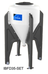 Blow Mold Inductor Tanks with Poly Stand Set | H H Farm Machine Co