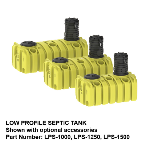 Low Profile Septic Tanks | H H Farm Machine Co