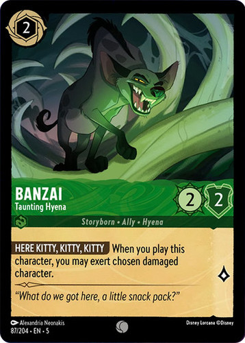 Banzai - Taunting Hyena (LOR_SHS) | MTG Wolf México