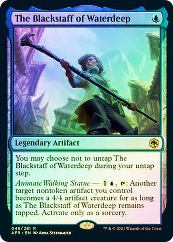 The Blackstaff of Waterdeep (AFR) / Foil | MTG Wolf México