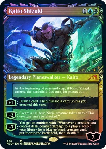Kaito Shizuki (NEO) / Showcase / Foil | MTG Wolf México