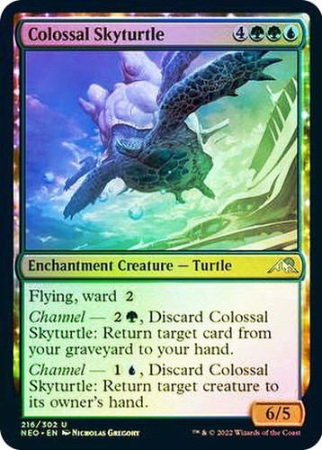 Colossal Skyturtle (NEO) / Foil | MTG Wolf México