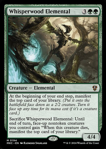 Whisperwood Elemental (mkc) (194) | MTG Wolf México