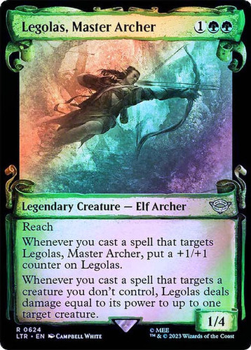Legolas, Master Archer (ltr) / Showcase Silver Foil | MTG Wolf México