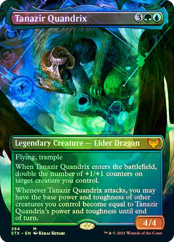 Tanazir Quandrix (STX) / Borderless Art Foil | MTG Wolf México