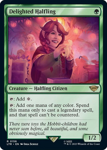 Delighted Halfling (ltr) | MTG Wolf México