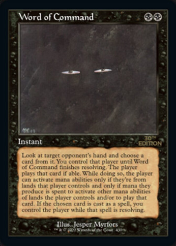 Word of Command (30a) / Retro Frame | MTG Wolf México