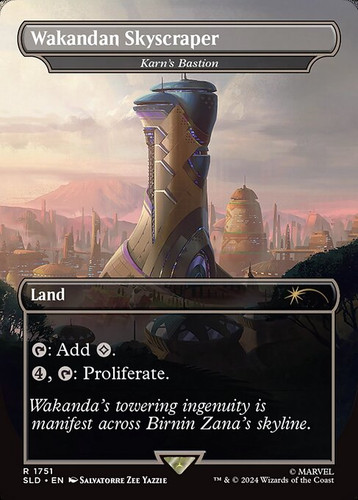Karn's Bastion (SLD) (1751) / Borderless | MTG Wolf México