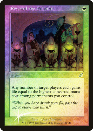 Reward the Faithful (scg) / Foil | MTG Wolf México