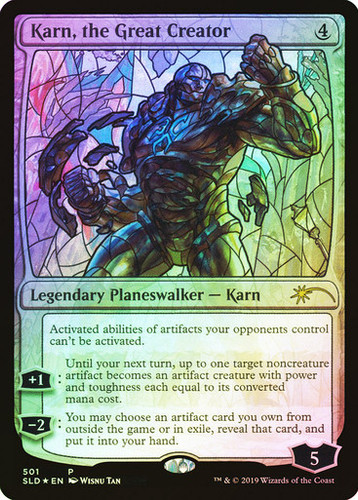 Karn, the Great Creator (sld) / Foil | MTG Wolf México