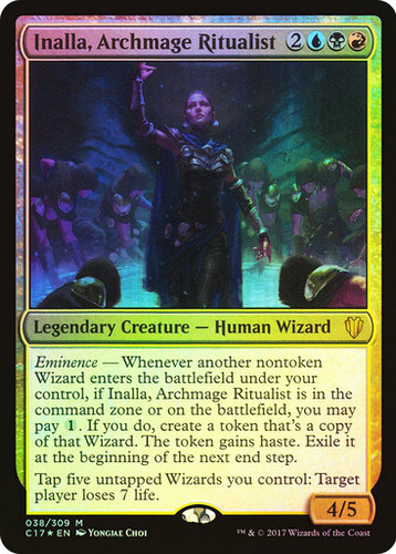 Inalla, Archmage Ritualist (c17) / Foil | MTG Wolf México