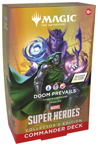 Marvel Super Heroes Commander Decks Collector's Edition - Doom Prevails ...