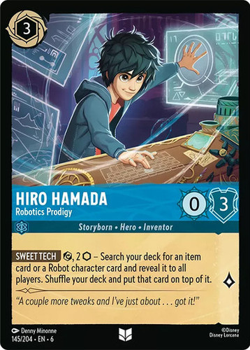 Hiro Hamada - Robotics Prodigy (LOR_AZU) | MTG Wolf México