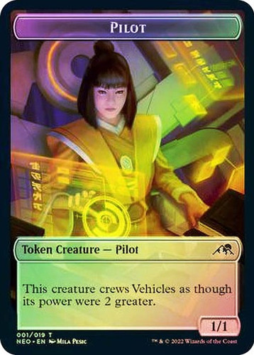 Pilot // Samurai (Token NEO) / Foil | MTG Wolf México