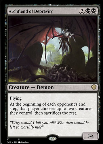 Archfiend of Depravity (SCD) | MTG Wolf México