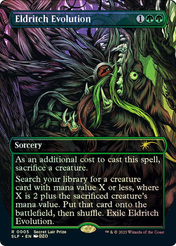 Eldritch Evolution (Secret Lair Prize) (Borderless) Foil | MTG Wolf México