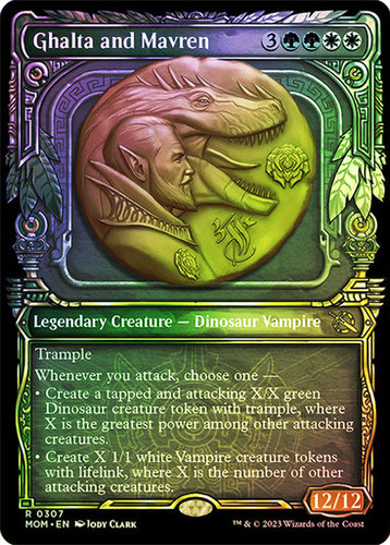 Ghalta and Mavren (mom_307) / Showcase / Foil | MTG Wolf México