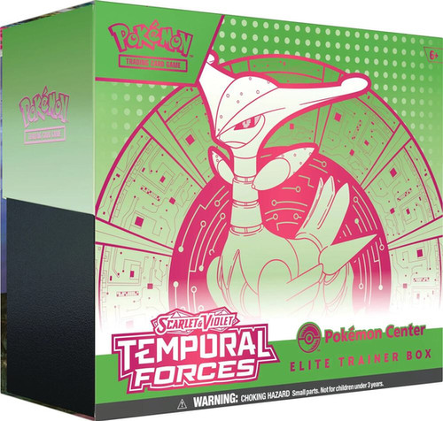 Pokémon TCG: Scarlet & Violet-Temporal Forces Pokémon Center Elite T ...