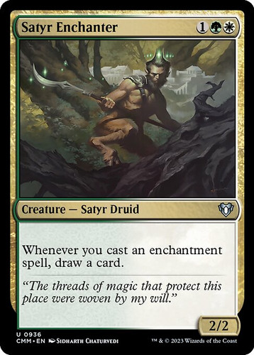 Satyr Enchanter (cmm) (Commander Deck) | MTG Wolf México