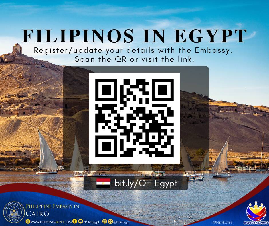 OF REGISTRATION (EGYPT, DJIBOUTI AND ERITREA)