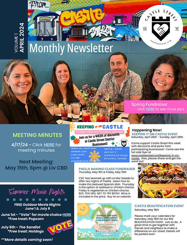 Newsletter | Castle Street Collective