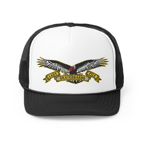 Trucker Hat-Vulture | Lady Pile Montana