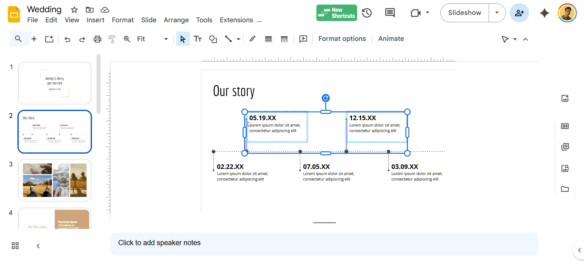 How to Align Objects in Google Slides Using Keyboard Shortcuts