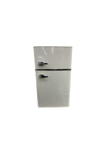 Off White Retro Mini Fridge | Gotham Scenic