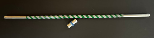 Appearing Wand - Green Stripped | Magicians Magic Shop