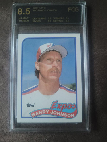 1989 TOPPS Randy Johnson #647 (RC) | danandsonssports.com