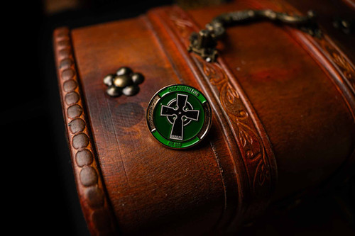Celtic F.C. Celtic Cross Pin Badge | Zenith Coins