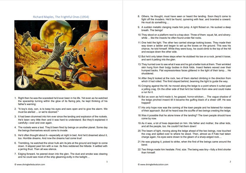 Short Story Study: Robert Maples, 'The Frightful Ones' | Diving Bell ...