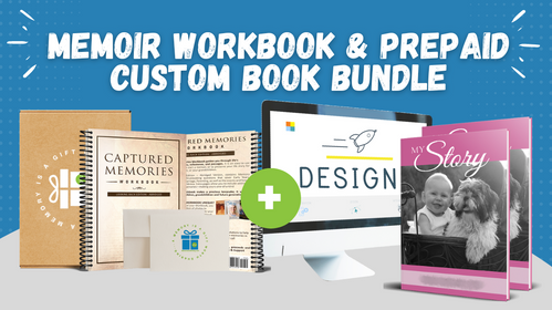 Prepaid Memoir Workbook Custom Package | DIY Memoir Workbook