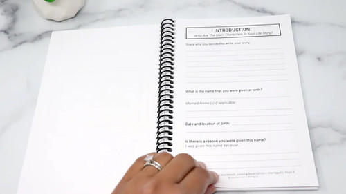 BULK DIY MEMOIR WORKBOOK PACKAGE (10 COUNT) | Memories In Writing