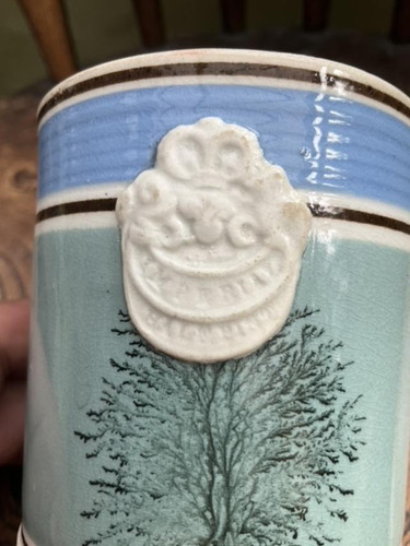 Mocha ware colonial halfpint measure ware | ABC Magazine