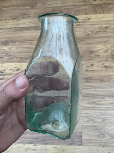 Square widemouth pickle pontilled | ABC Magazine