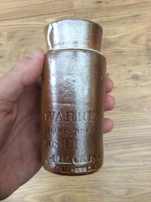 Warren's Blacking bottle | ABC Magazine