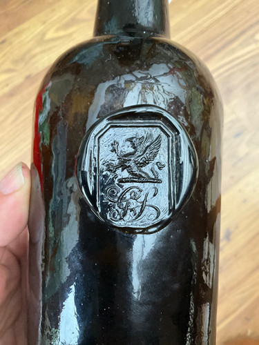 Sealed cylinder George Scott crest ricketts | ABC Magazine