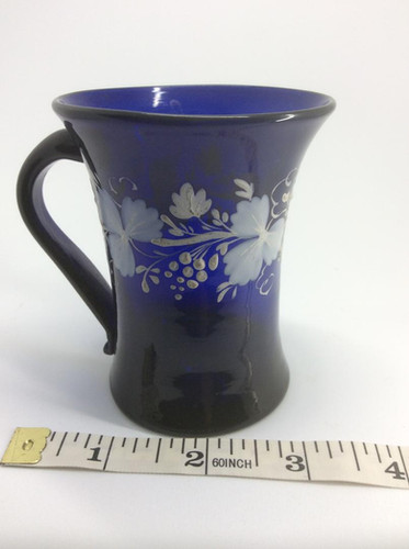 Fine enamel decorated handled beaker | ABC Magazine