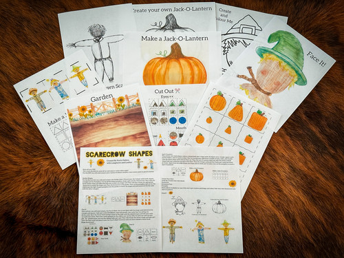 Scarecrow Shapes | Longhorns & Leather